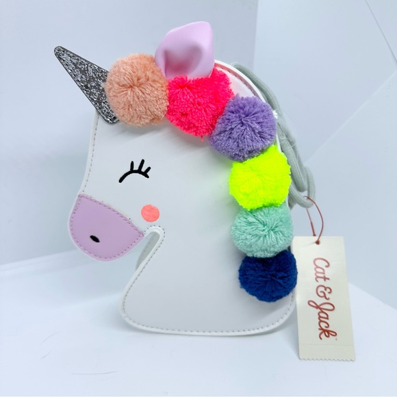 Target | Accessories | Target Cat Jack Pom Pom Unicorn Purse | Poshmark